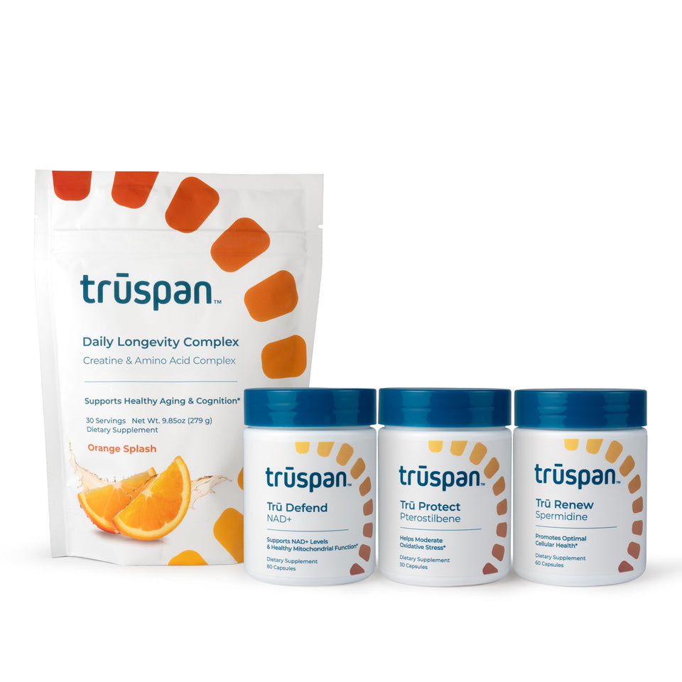 The Complete Daily Longevity & Cellular Health Kit – Trūspan